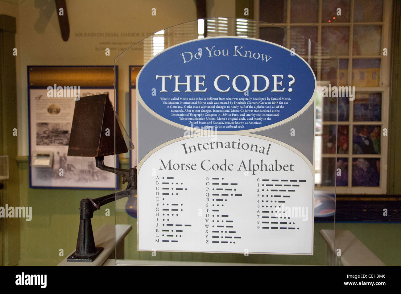 Maryland, Baltimore. B&O Railroad Museum. Historic Museum display ...