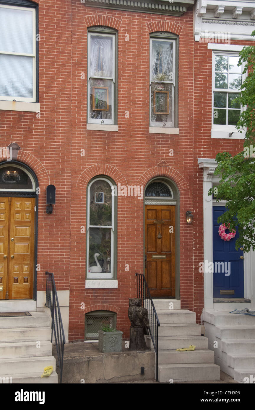 Baltimore city housing hi-res stock photography and images - Alamy