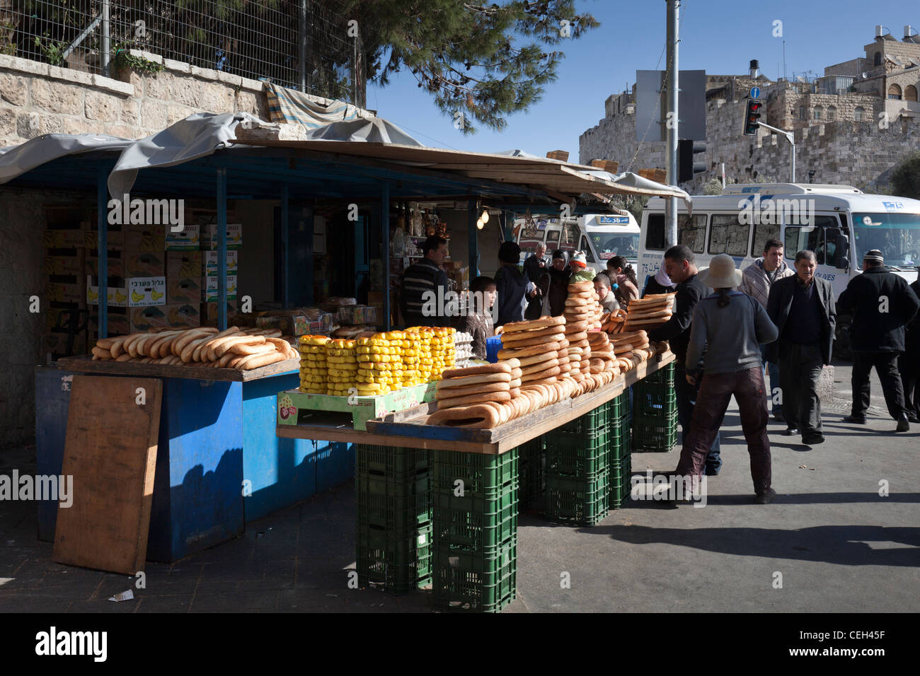 A street scene from the Old City of Jerusalem Stock Photo - Alamy