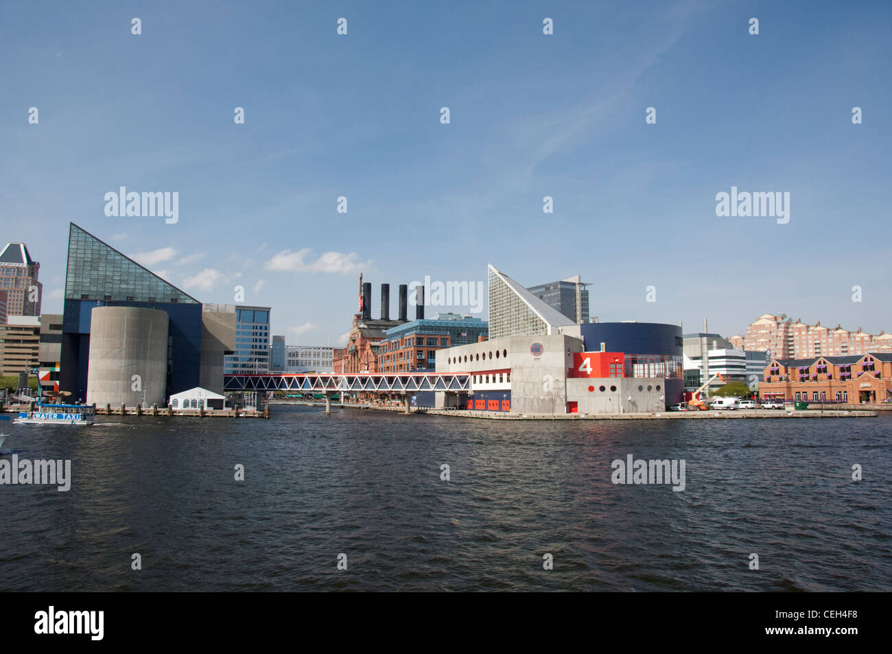 Maryland baltimore national historic seaport hi-res stock photography ...