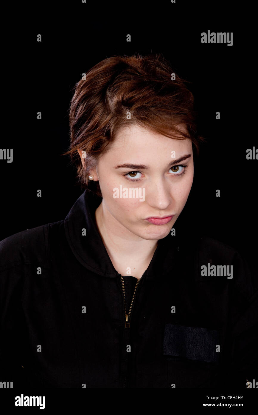 Pout expression hi-res stock photography and images - Alamy