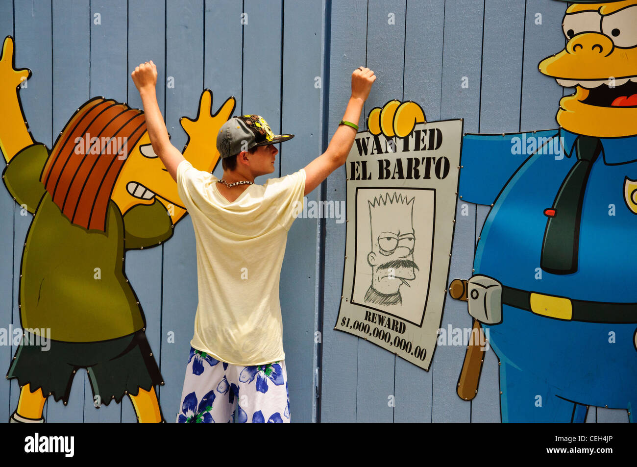 The Simpsons Ride Poster