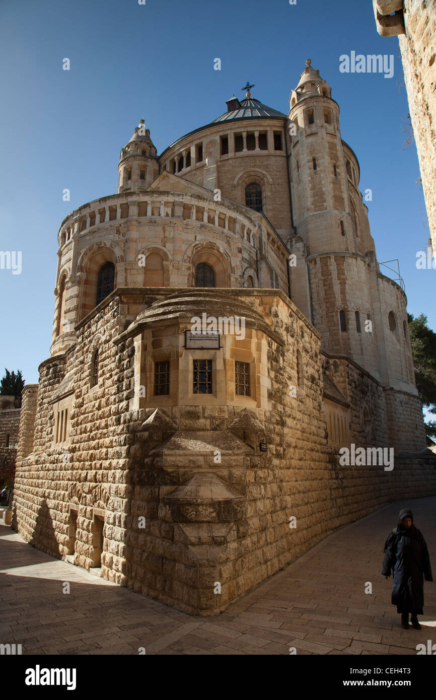 The Church and Monastery of the Dormition in Jerusalem Stock Photo - Alamy