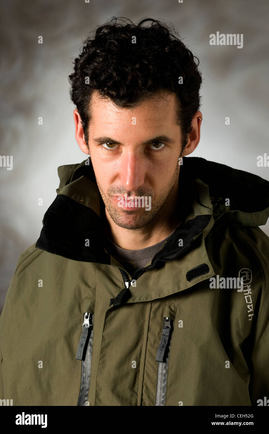 portrait of a young Caucasian man Stock Photo - Alamy