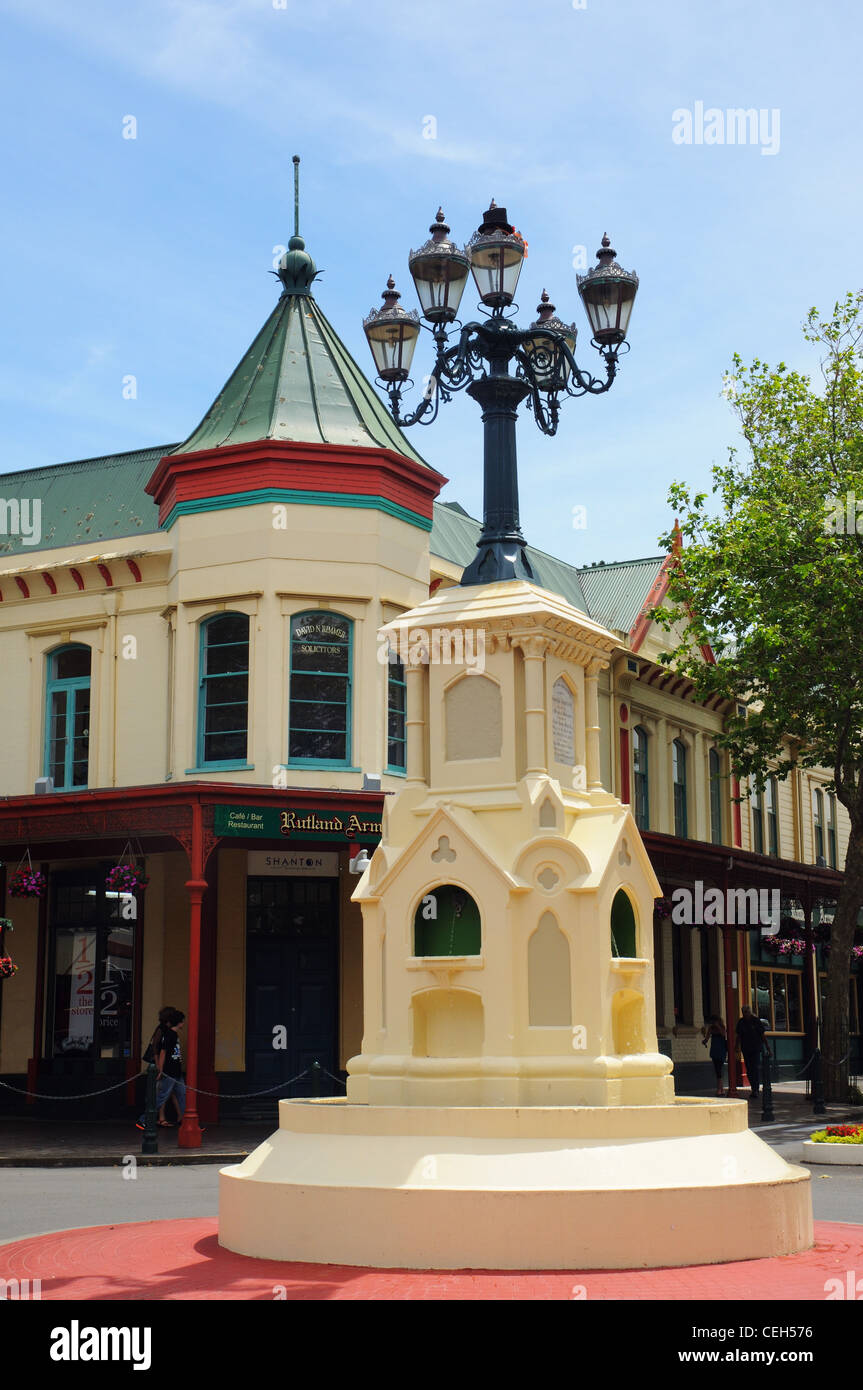 Buildings in the New Zealand town of Wanganui Stock Photo - Alamy