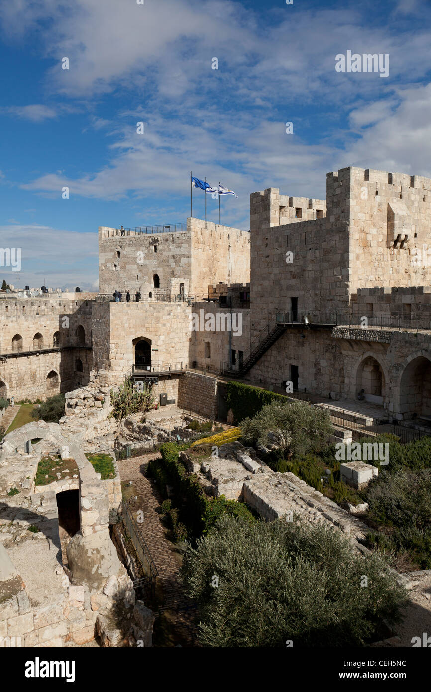 The Citadel in the holy city of Jerusalem, Israel Stock Photo - Alamy