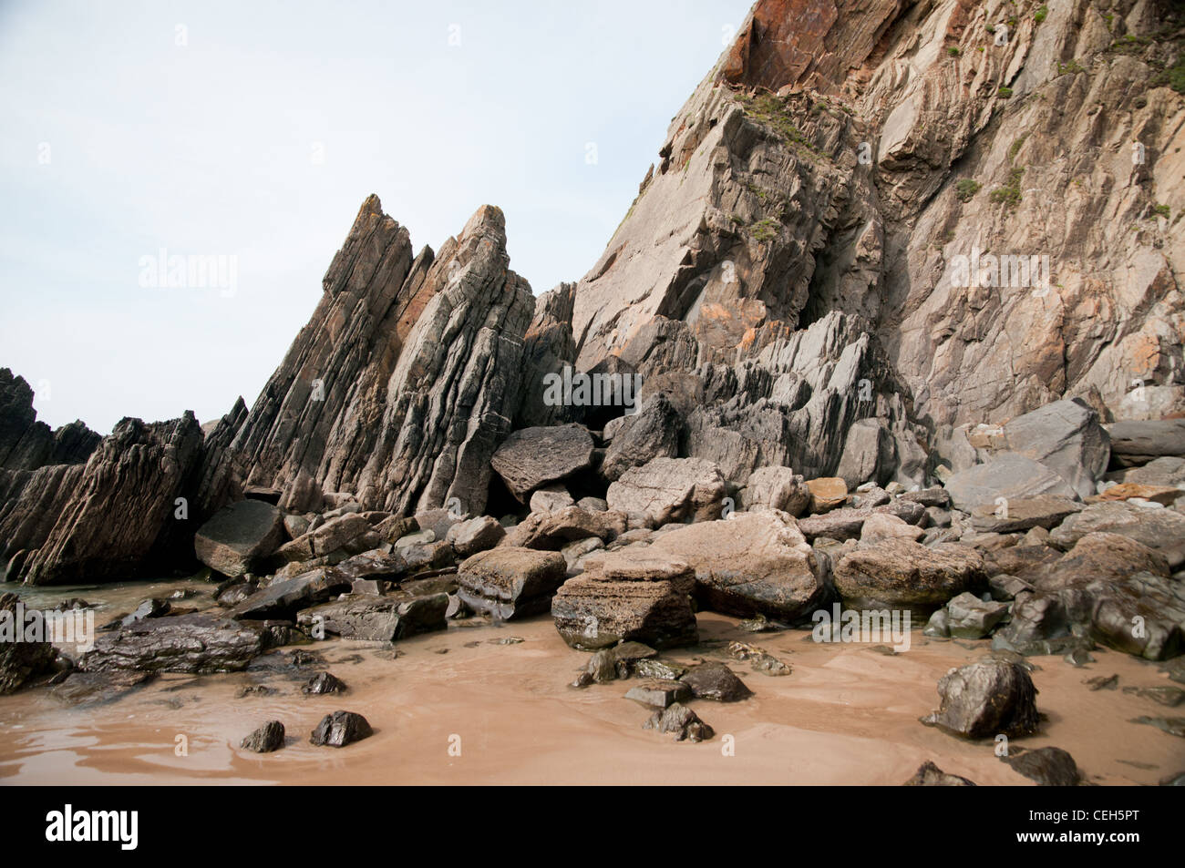 Beaches in the uk hi-res stock photography and images - Alamy