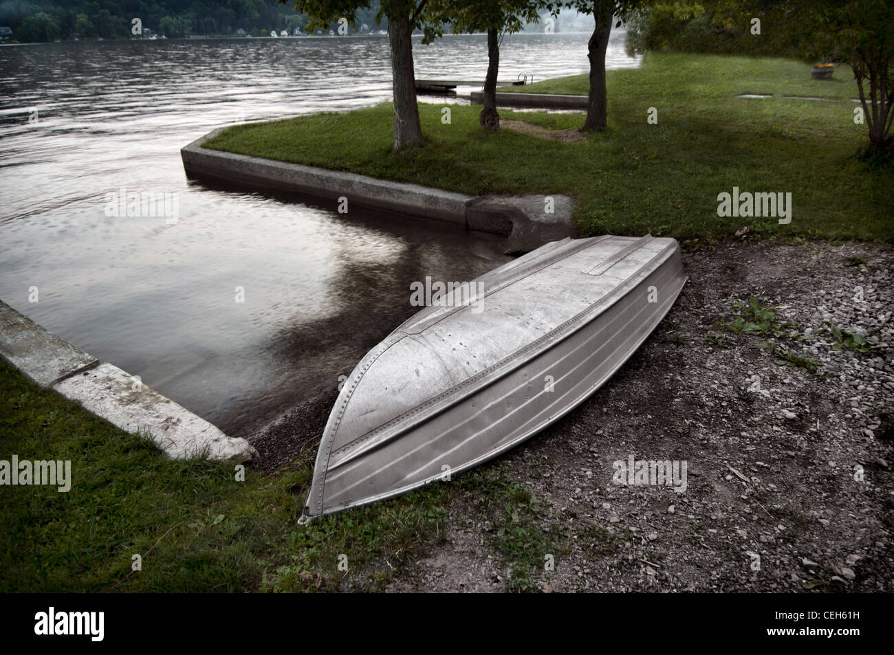 Over turned boat hi-res stock photography and images - Alamy