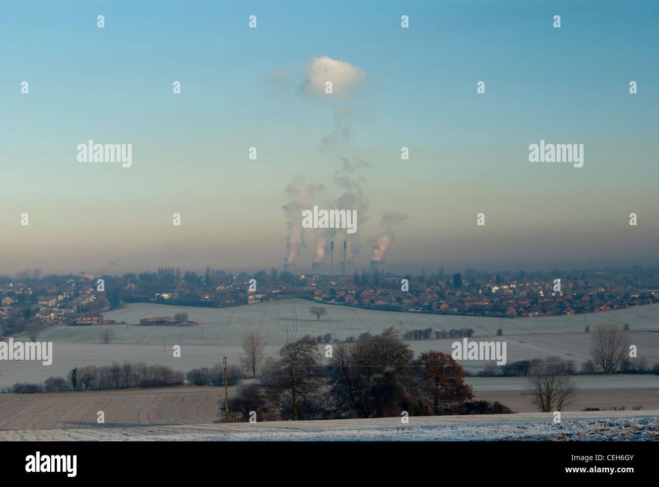 Ferrybridge power station Stock Photo - Alamy