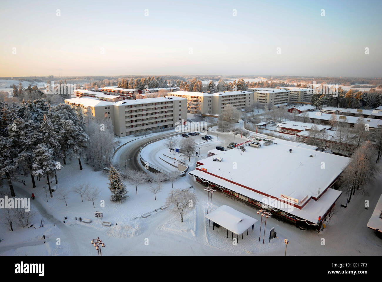 Akalla, a suburb of Stockholm, Sweden Stock Photo - Alamy
