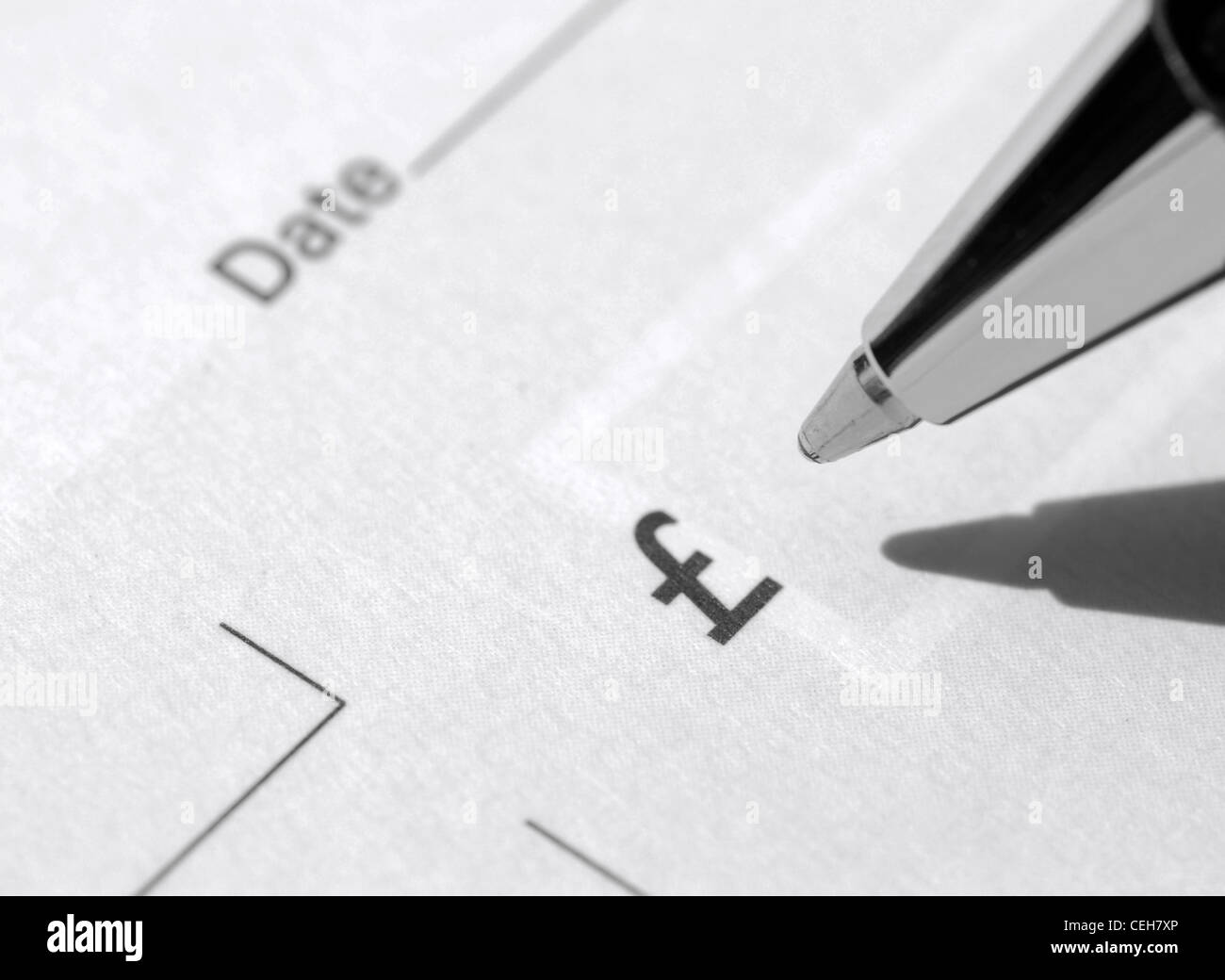 Cheque bank uk hi-res stock photography and images - Alamy