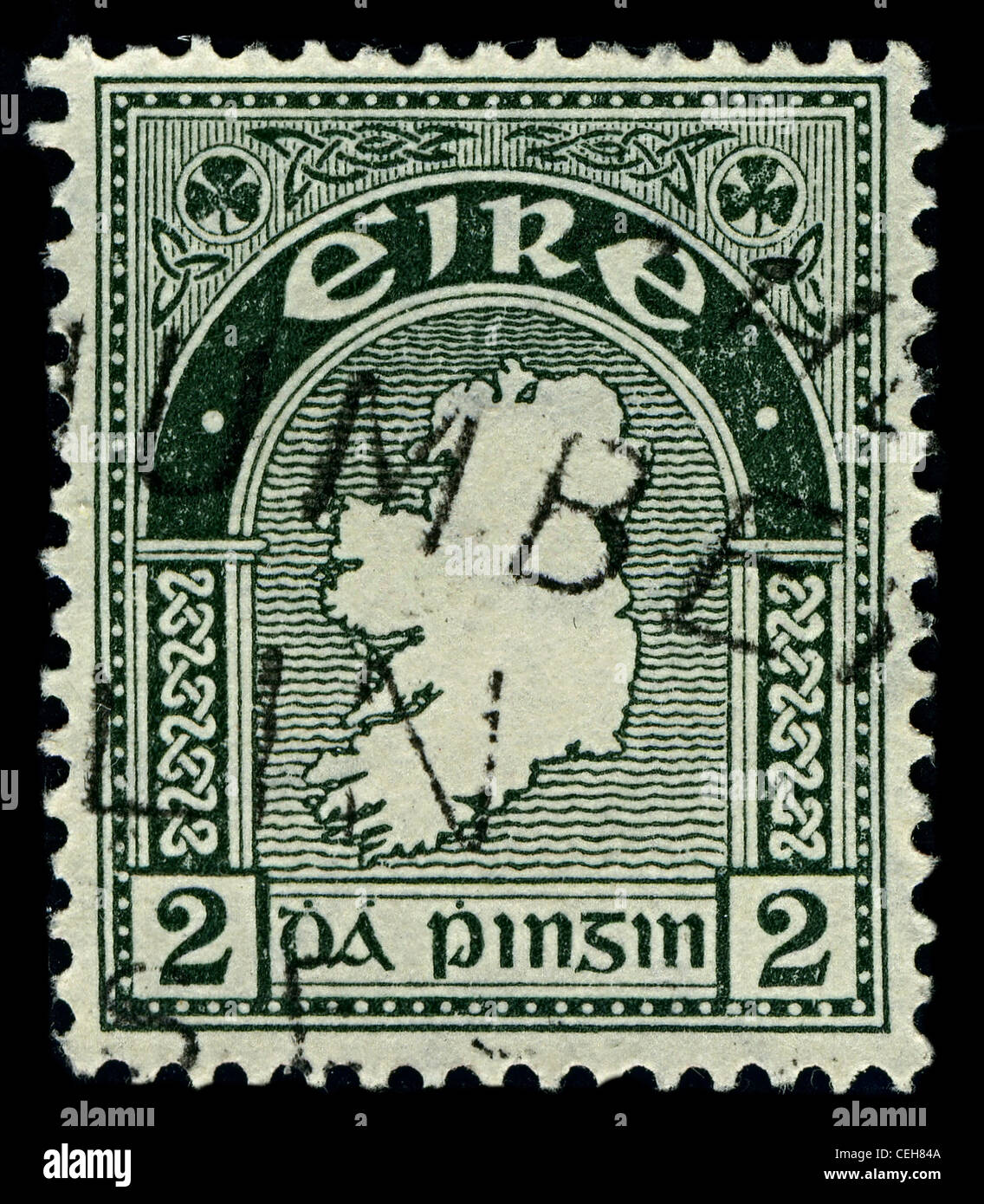 Postage stamp ireland 1920s hi-res stock photography and images - Alamy