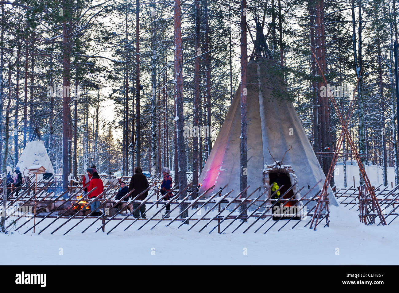 Tent of sami people hi-res stock photography and images - Alamy