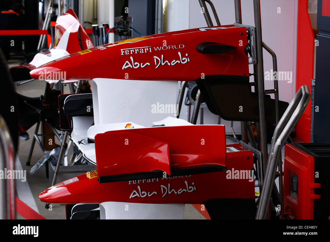 Ferrari f1 garage hi-res stock photography and images - Alamy