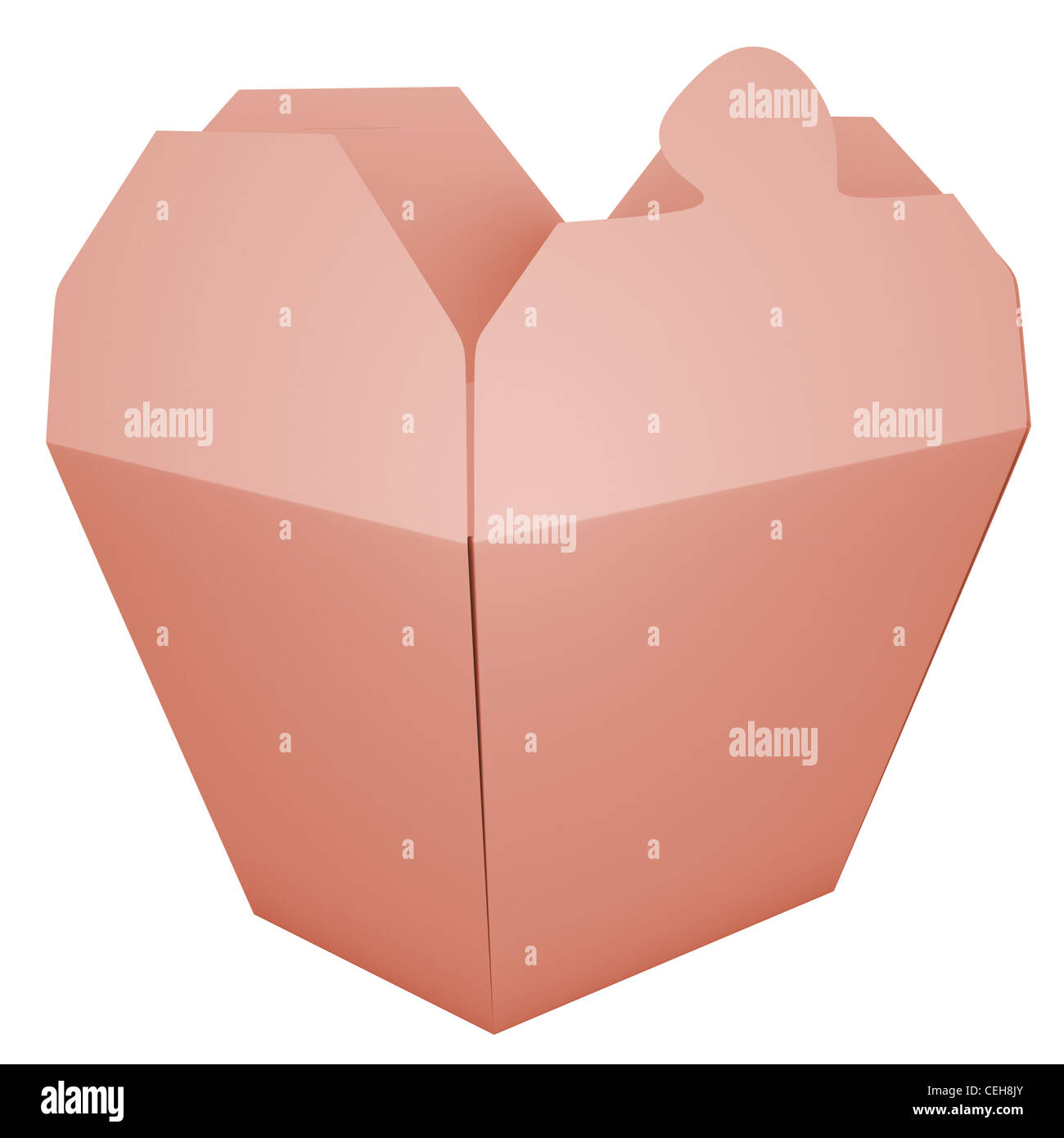 Red takeout box Stock Photo - Alamy