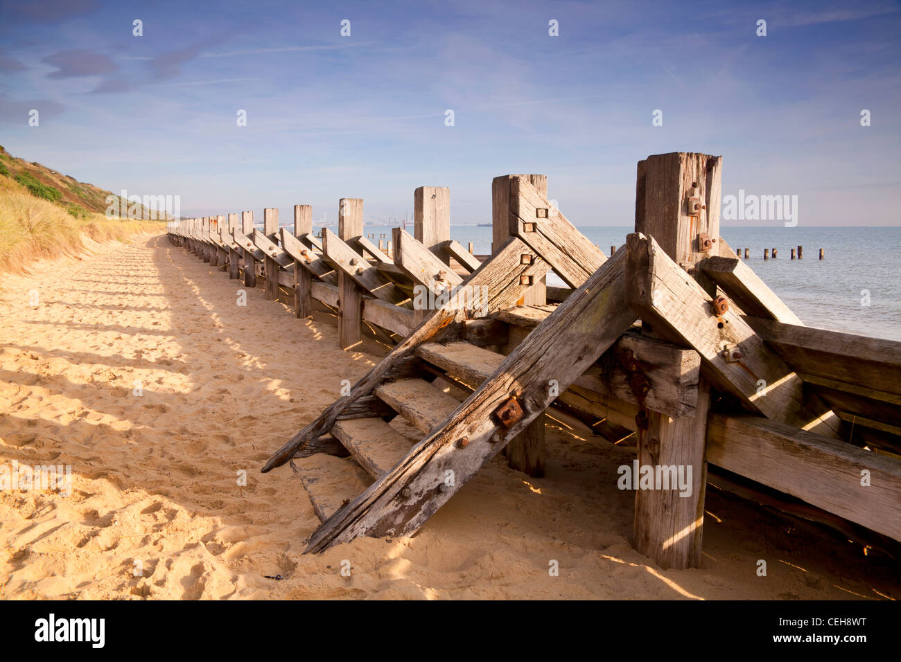 Coastal erosion sea defenses hi-res stock photography and images - Alamy