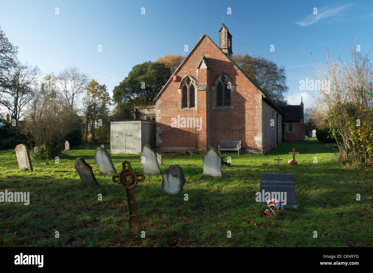 The strange little red brick Church of the Ascension, and it's ...