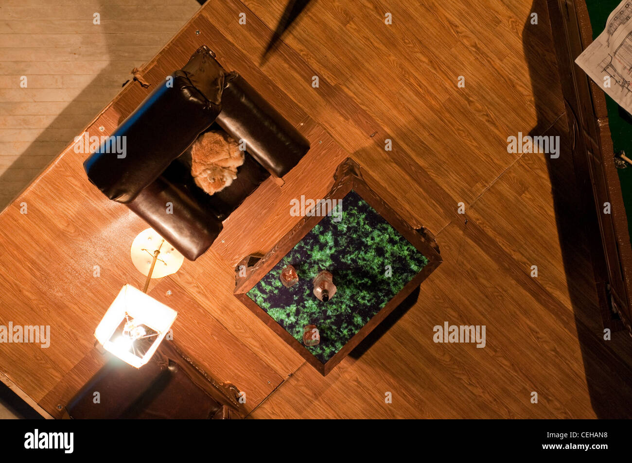 Upside down chairs on table hi-res stock photography and images - Alamy