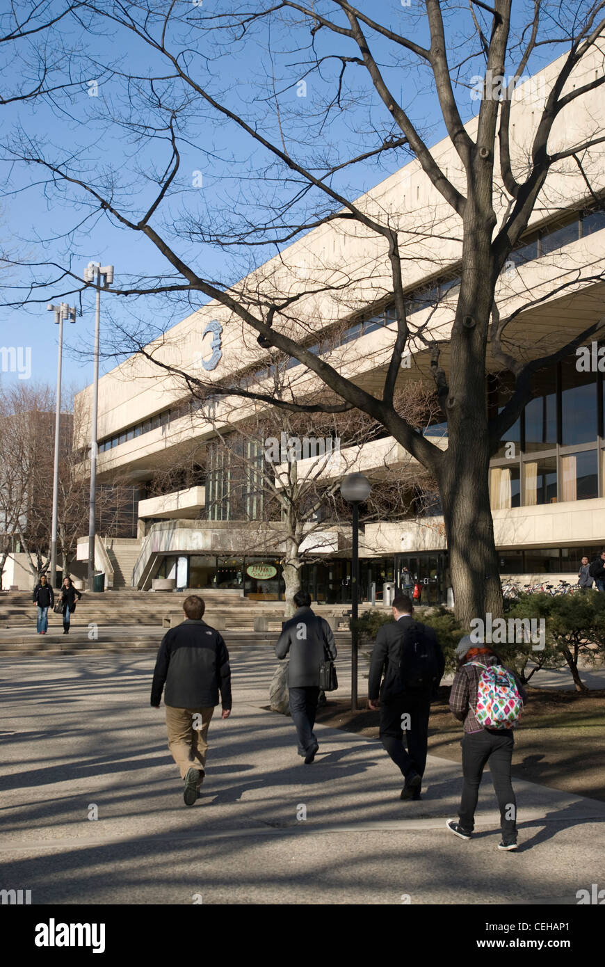 MIT hackers installed a Cylon ship on the Kresge Auditorium-facing side ...