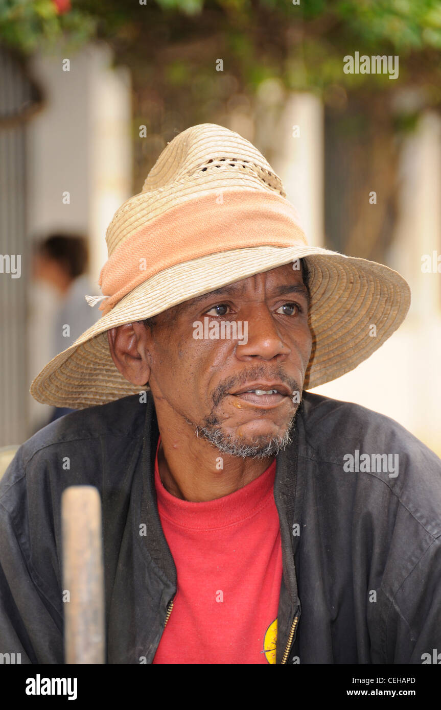 Cuban street worker, Cuba, Caribbean Stock Photo - Alamy