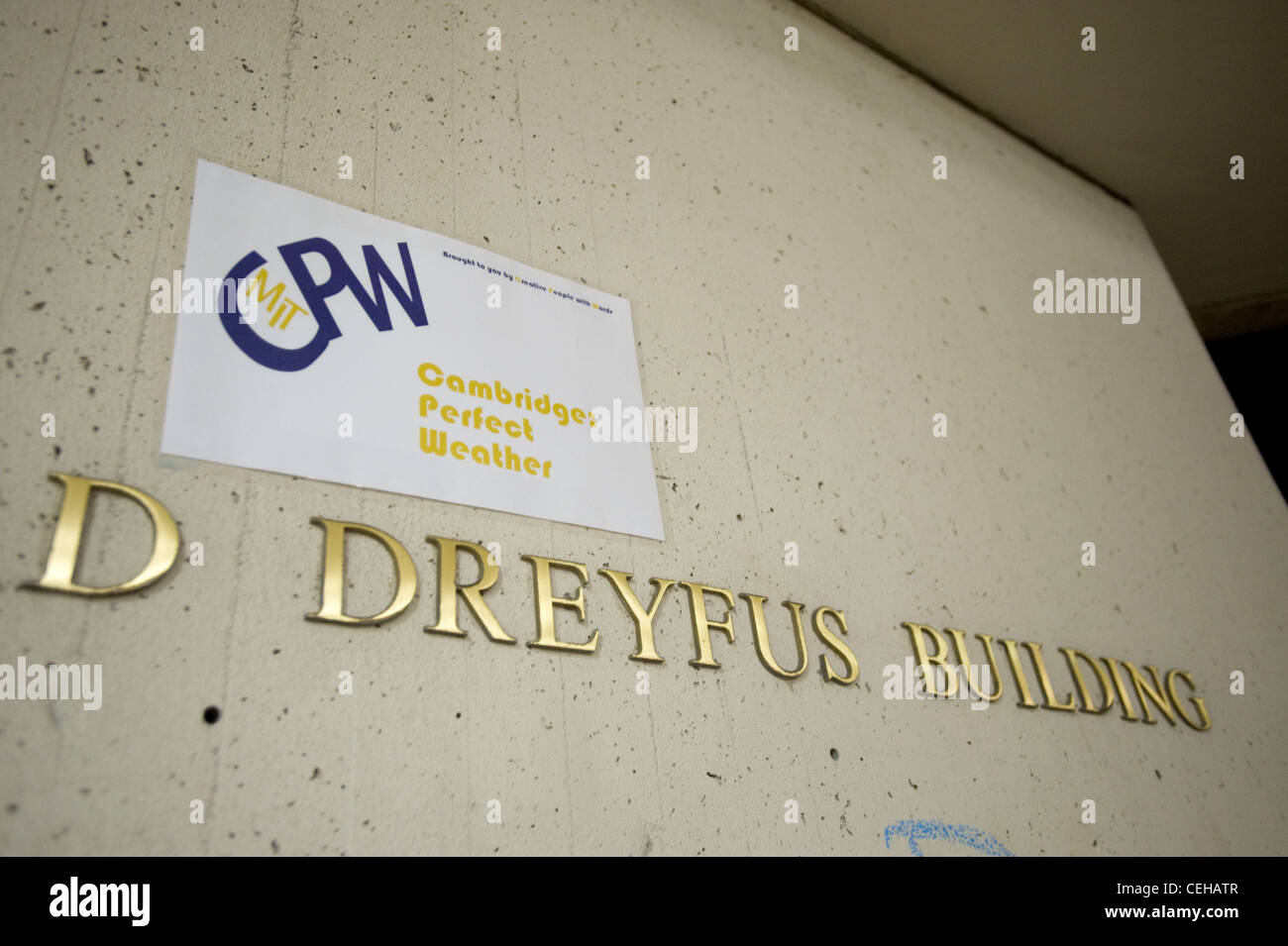 Hackers put up signs around the MIT campus with various meanings of the ...