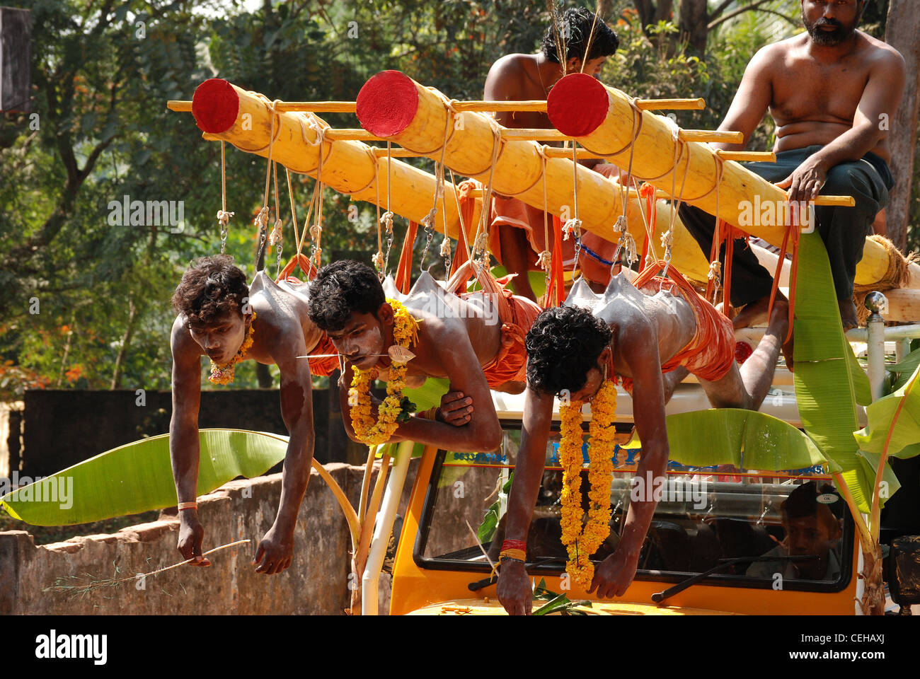 paravakavadi; a festival in which devotees of lord muruga torture ...