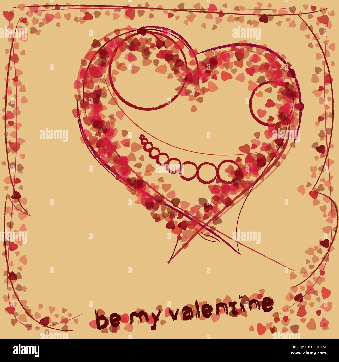 Crazy heart hi-res stock photography and images - Alamy