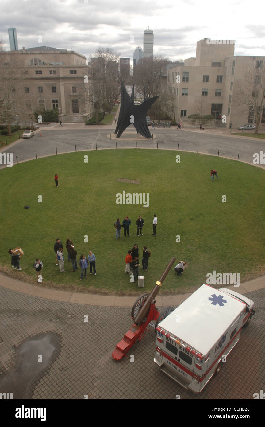 mit, hack, cannon, caltech, dot, ambulance, mit ems, onlookers, great ...