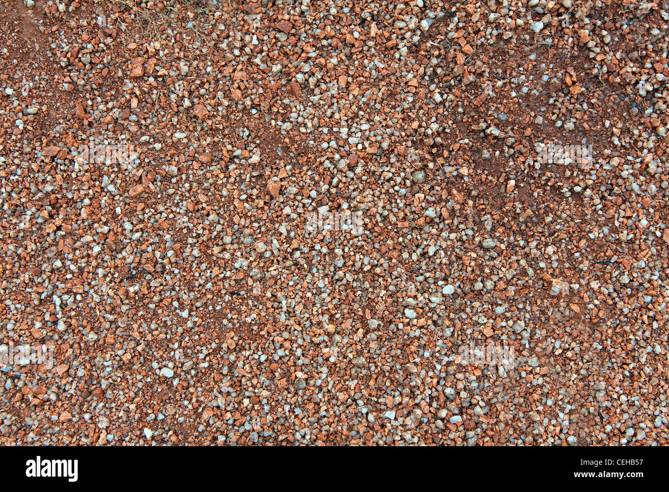 background of small stones of red granite Stock Photo - Alamy