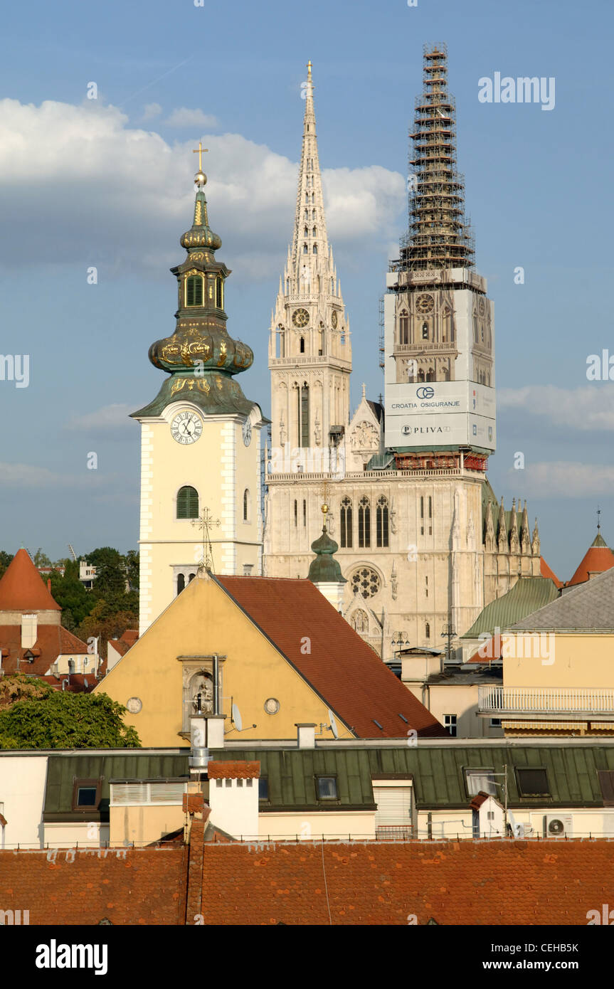 Zagreb Croatia - capital of Croatia Stock Photo - Alamy