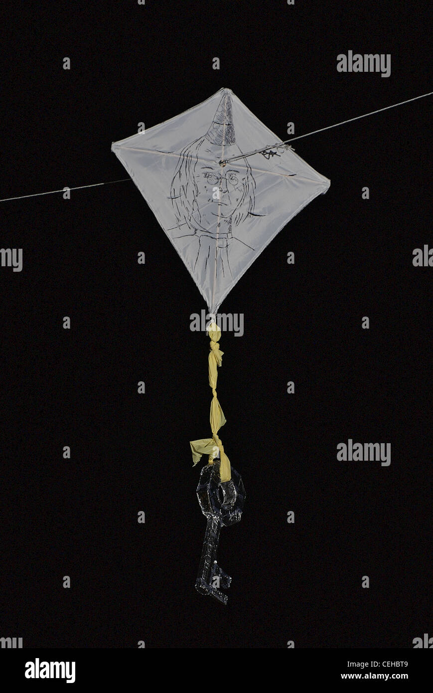 Benjamin Franklin Kite High Resolution Stock Photography and Images - Alamy