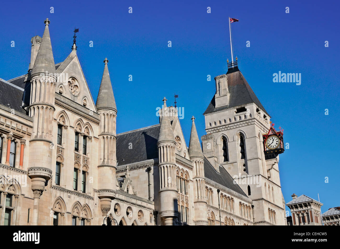 London: Royal Court of Justice Stock Photo - Alamy