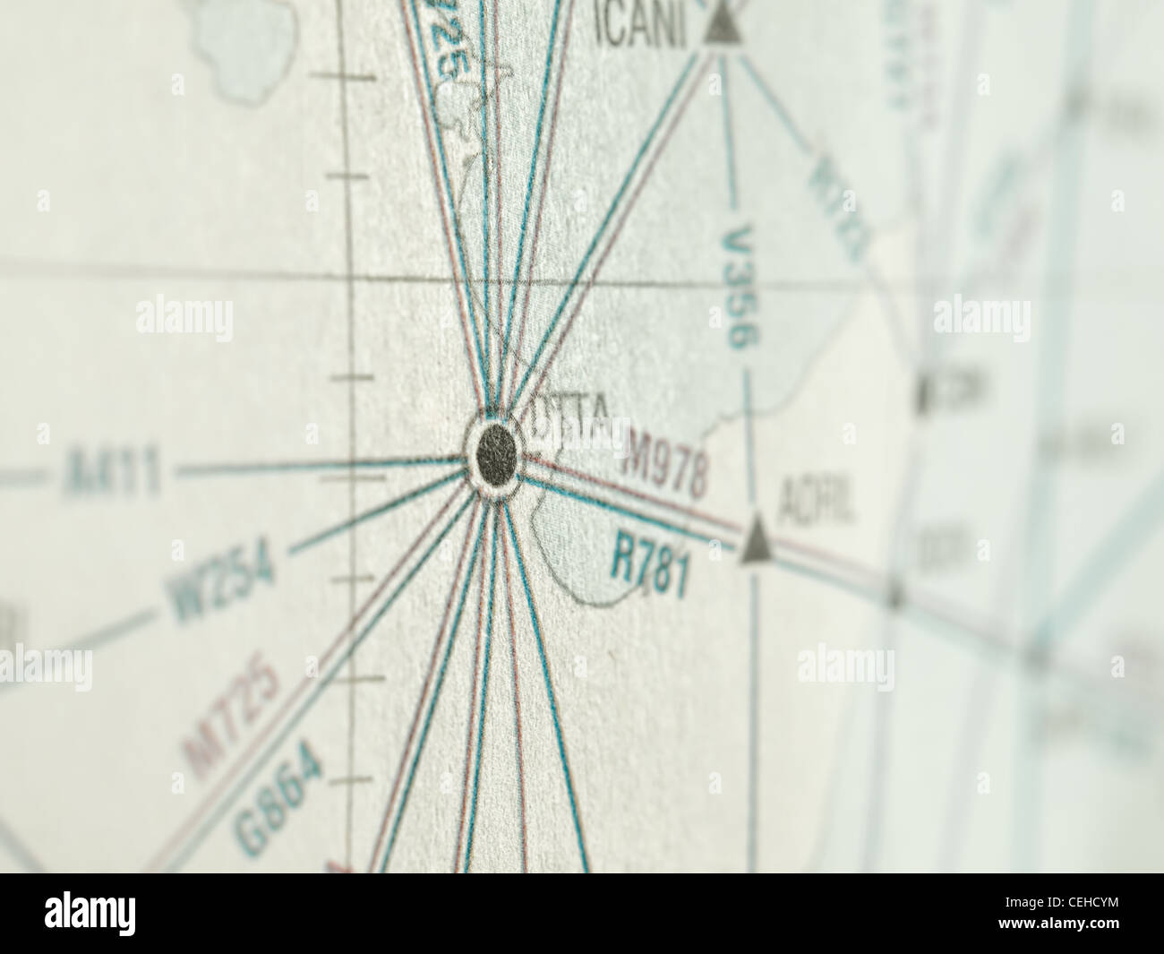 Aeronautical chart hi-res stock photography and images - Alamy