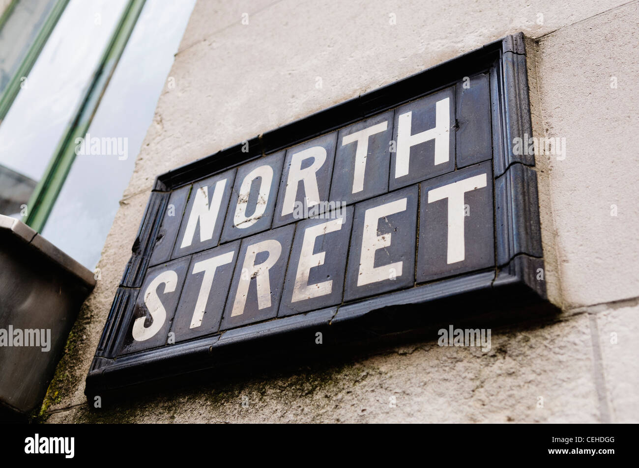 Road signs north uk hi-res stock photography and images - Alamy