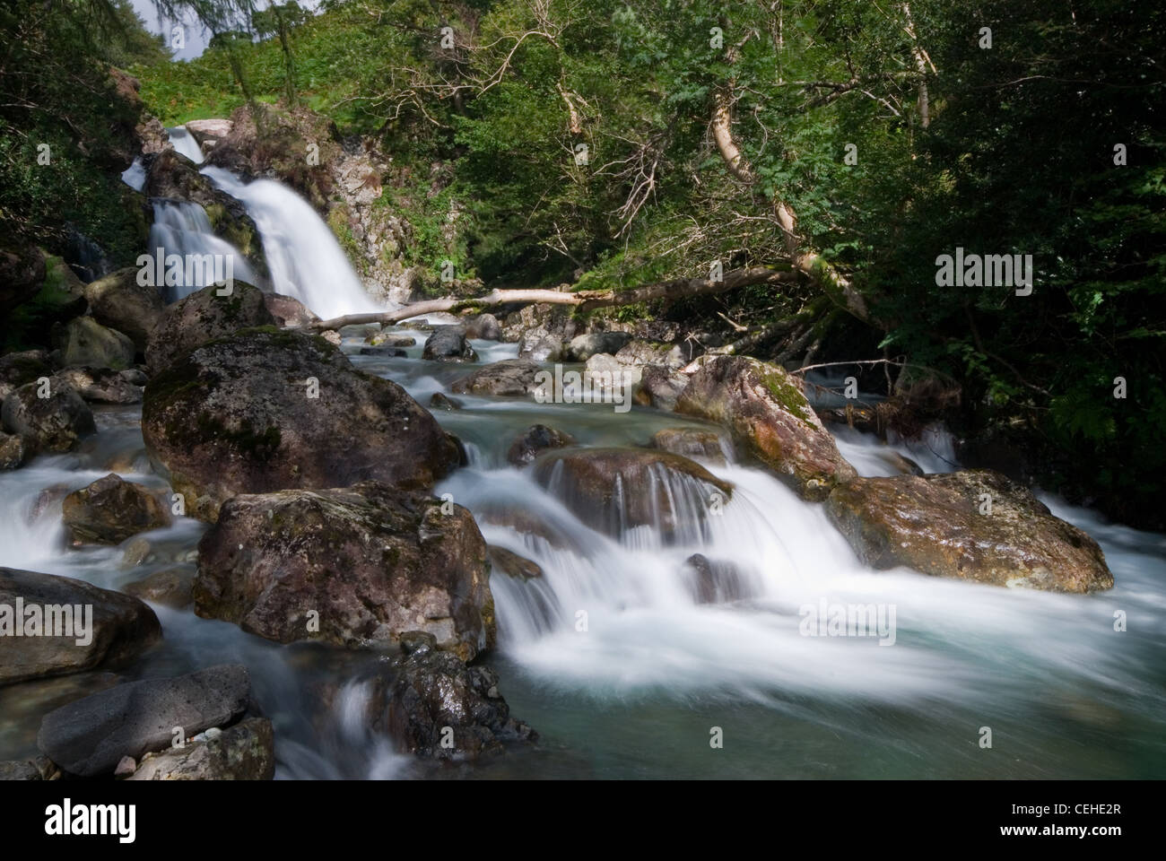 Ritsons Force - Wasdale Head - Lake District National Park Stock Photo ...