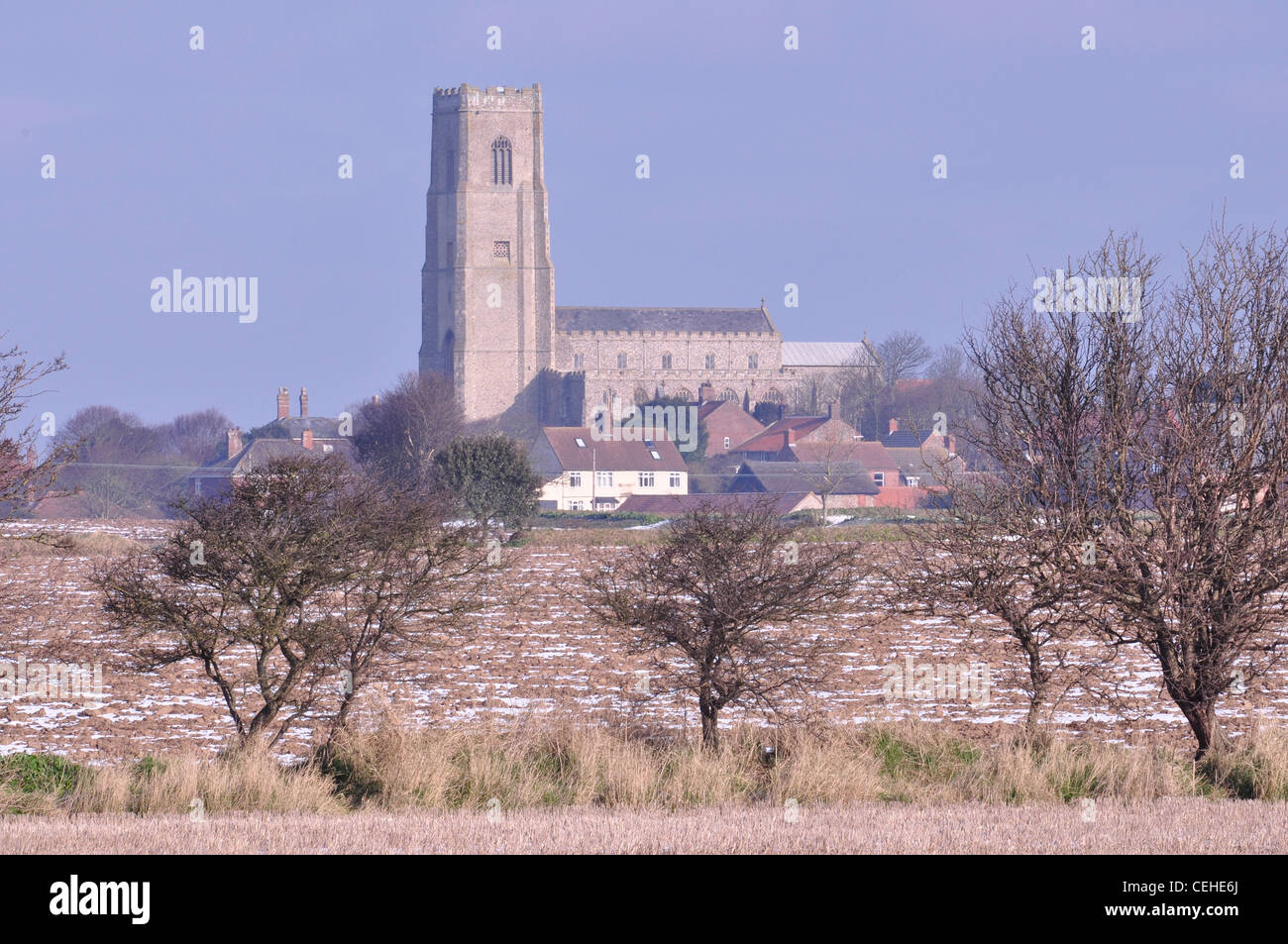St Mary The Virgin church Happisburgh Norfolk Stock Photo - Alamy