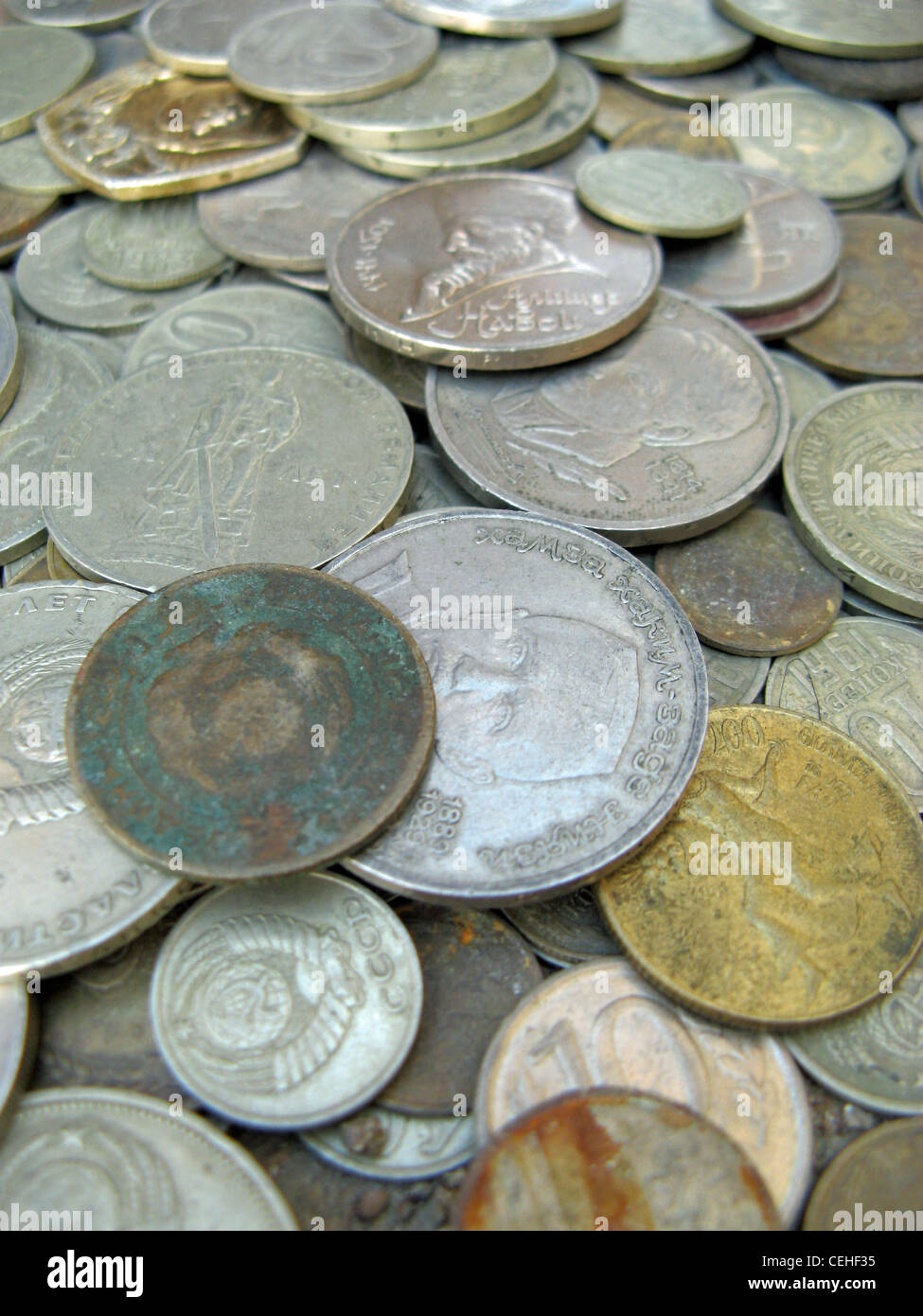 Coins in uzbekistan hi-res stock photography and images - Alamy