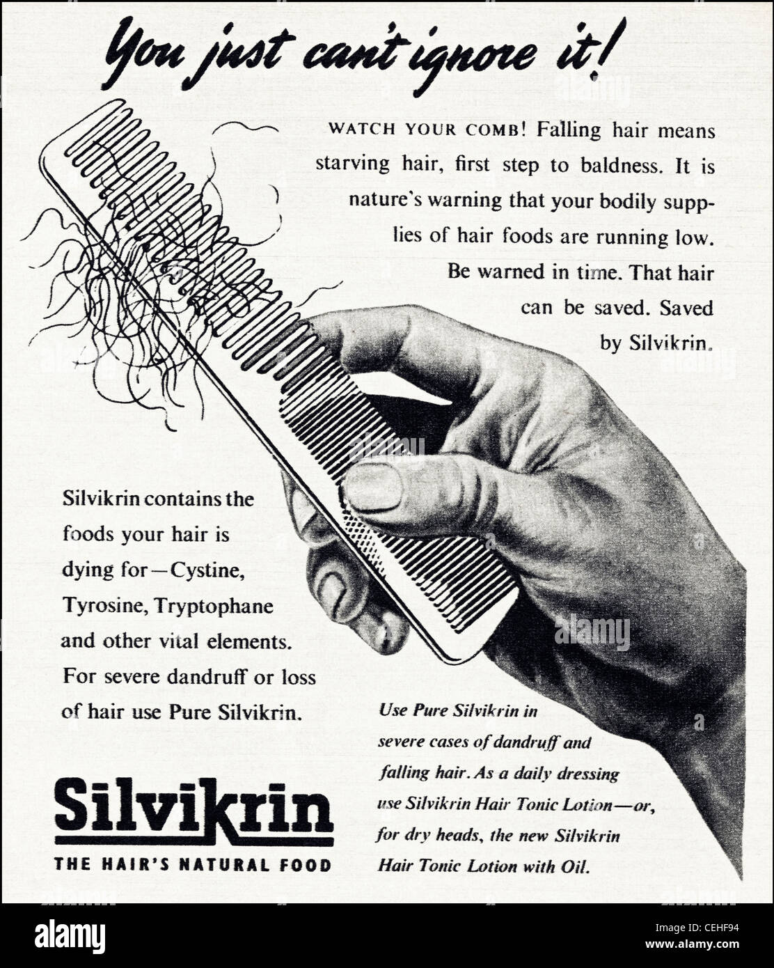 Silvikrin hair tonic lotion High Resolution Stock Photography and ...