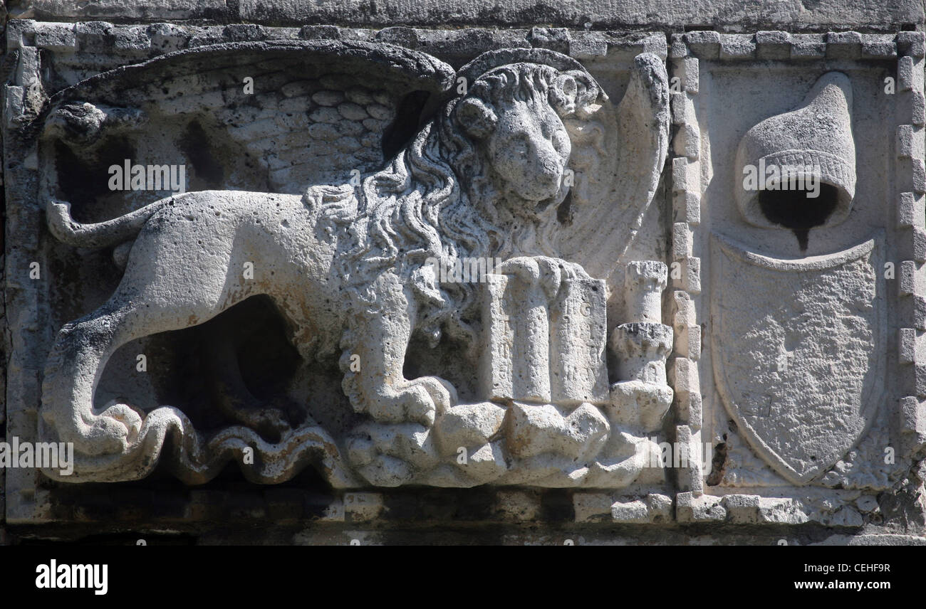 Venetian winged lion Stock Photo - Alamy