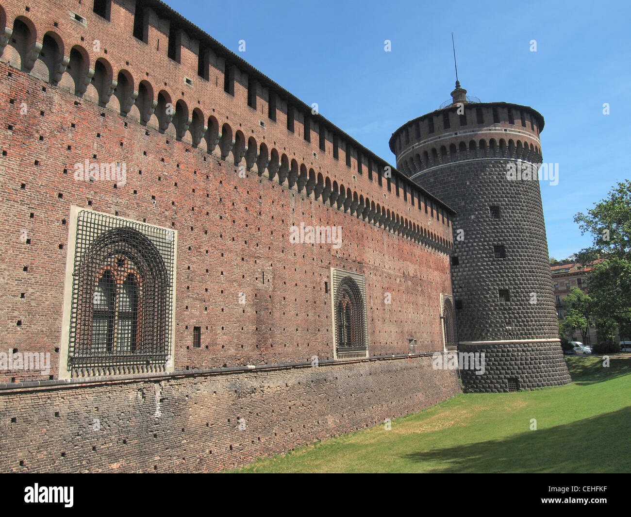 Castello sforzesco sforza castle hi-res stock photography and images ...