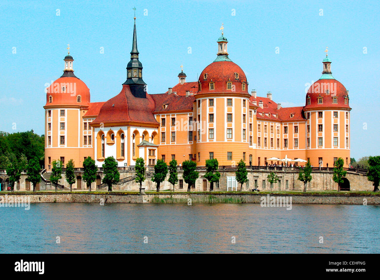 Moritzburg castle near Dresden Stock Photo - Alamy