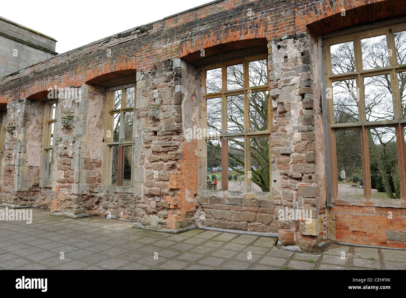 rufford abbey country park nottinghamshire england Stock Photo - Alamy