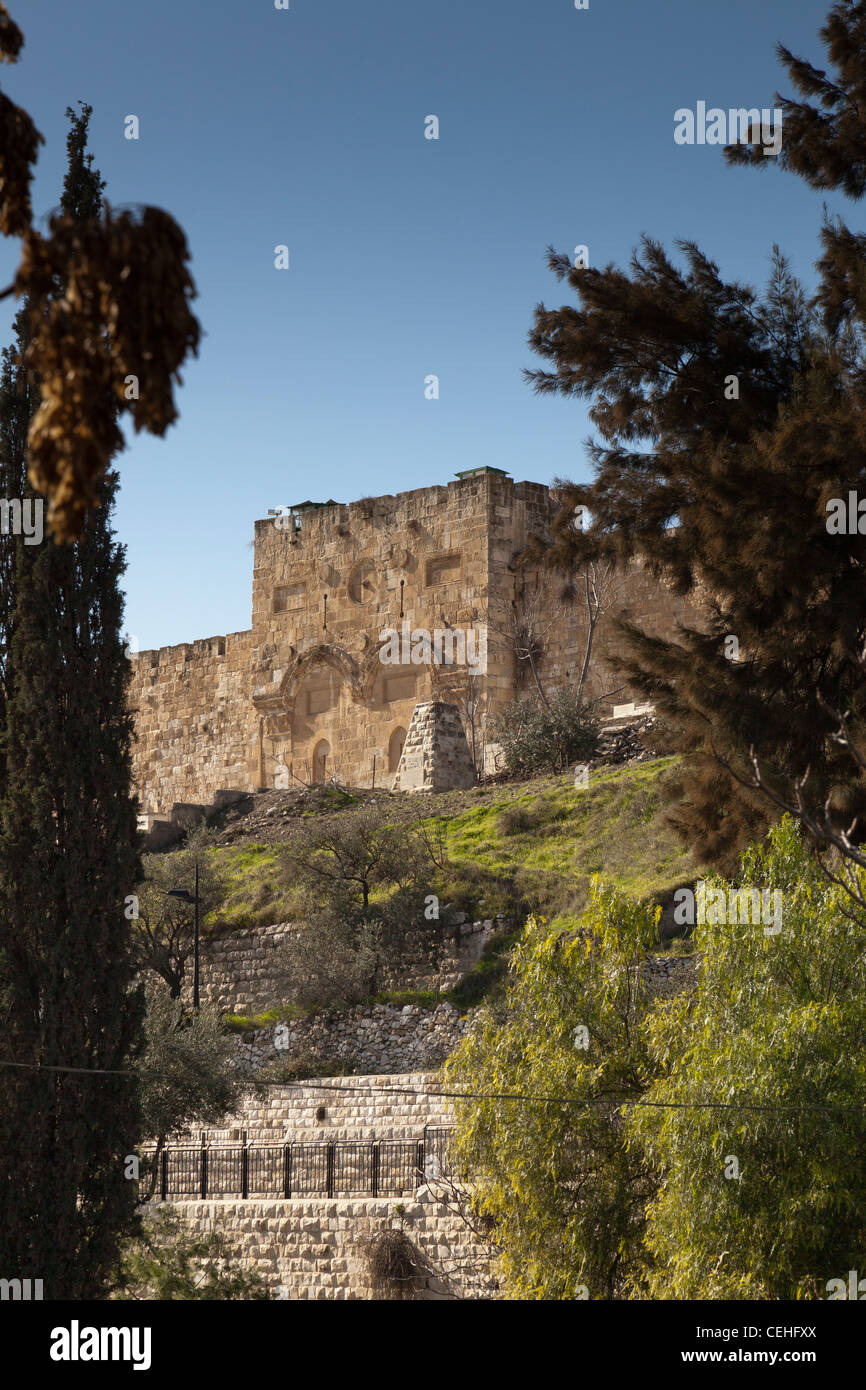 The Golden Gate in Old City of Jerusalem in Israel Stock Photo - Alamy