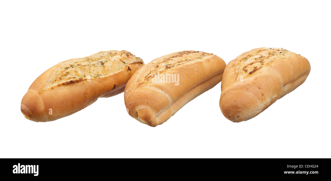 simple roll isolated on white Stock Photo - Alamy