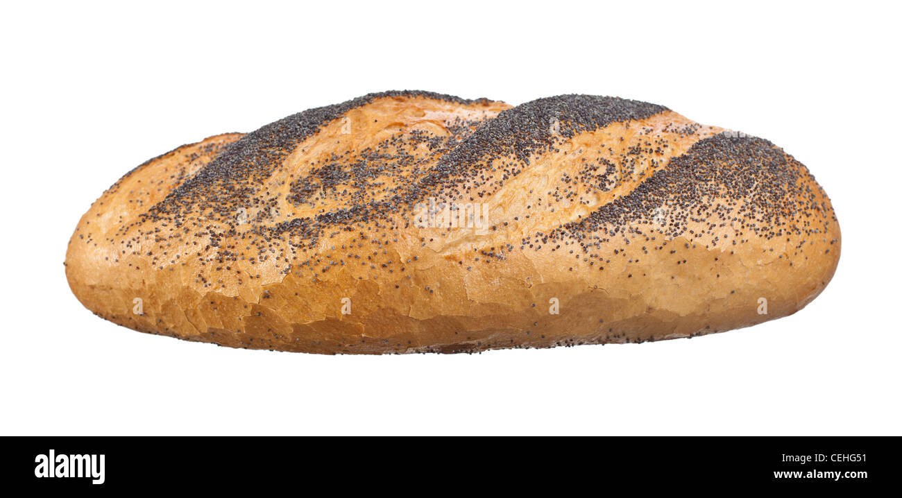 simple roll isolated on white Stock Photo - Alamy