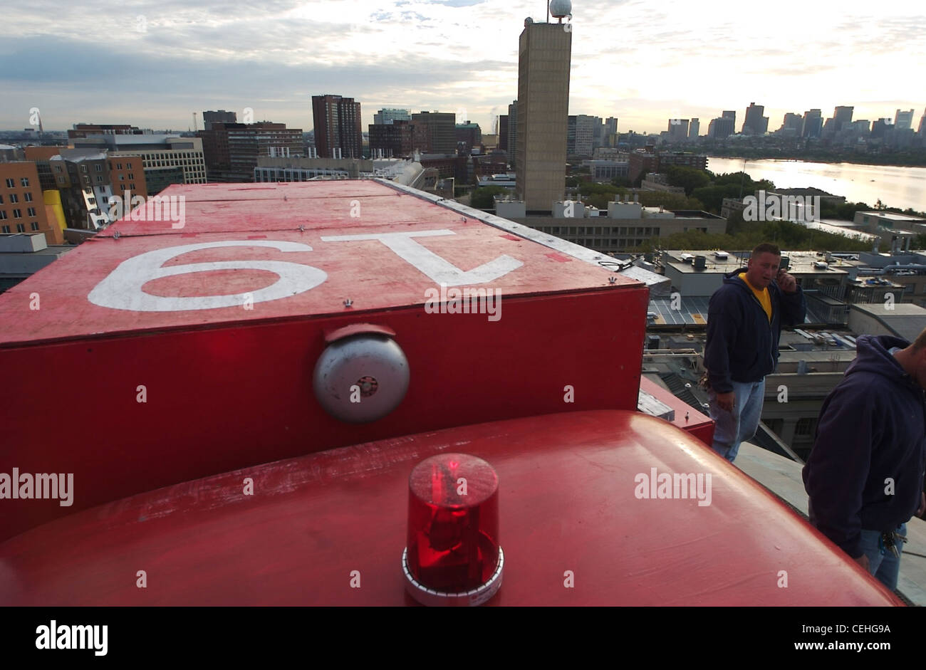 Fire engine top view hi-res stock photography and images - Alamy