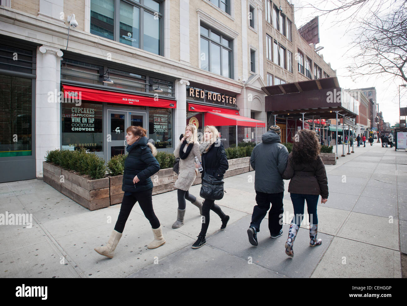 Red rooster restaurant hi-res stock photography and images - Alamy