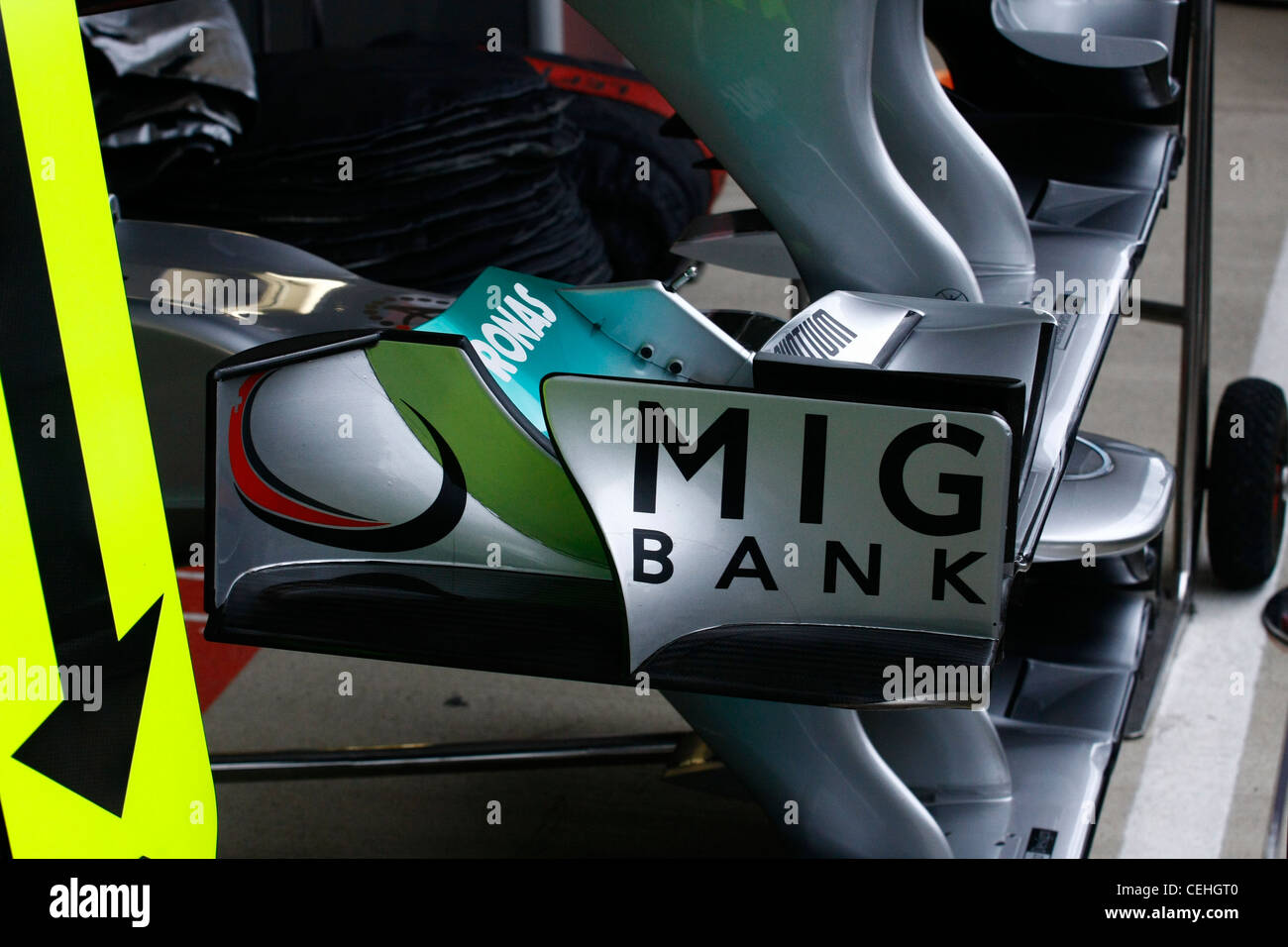 F1 PIT LANE Stock Photo - Alamy