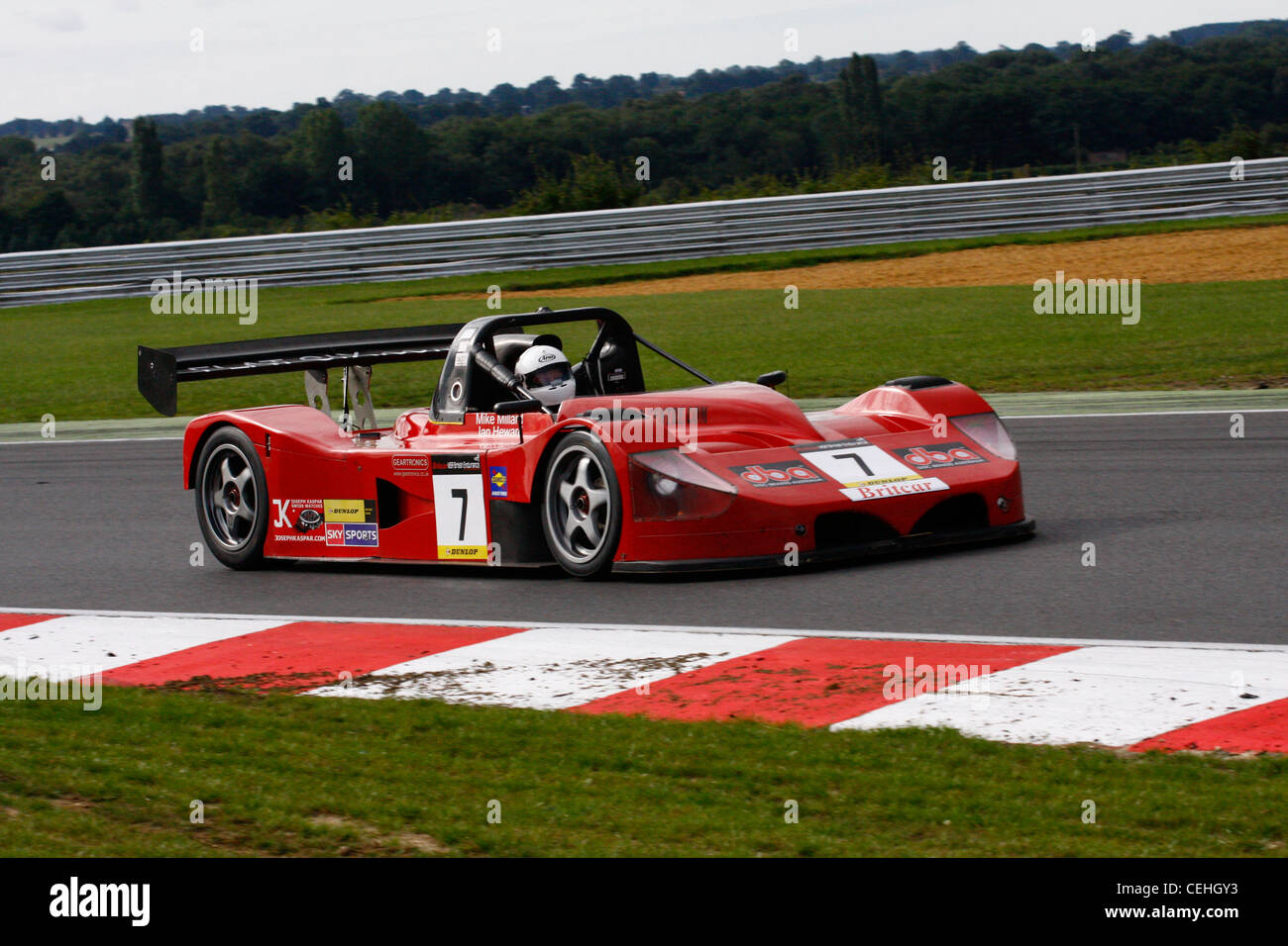 Brit car championship Snetterton Stock Photo - Alamy