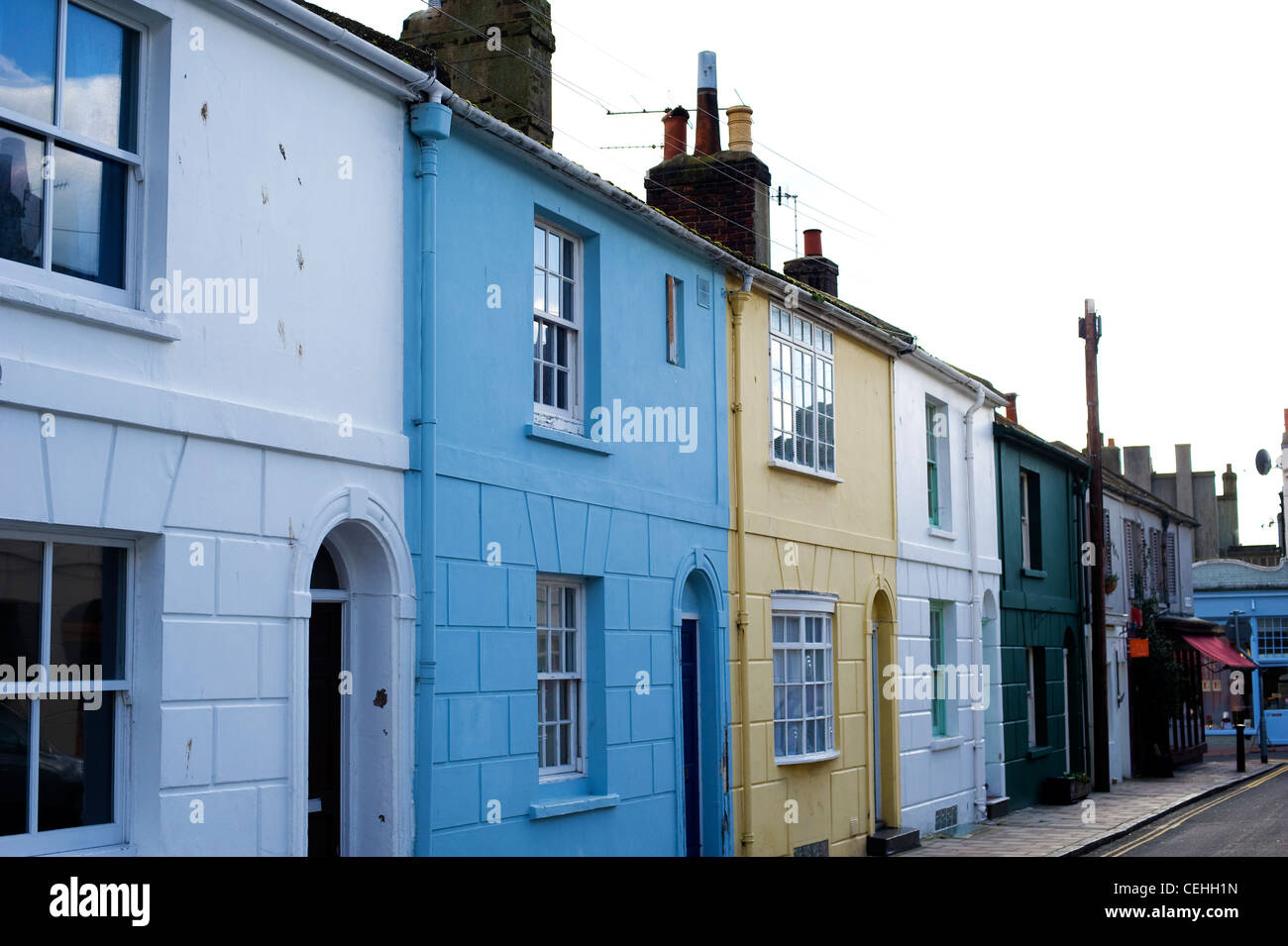 Colourful houses brighton hi-res stock photography and images - Alamy